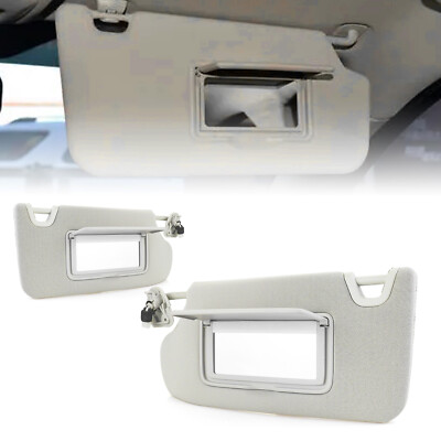 Left&Right Tan Sun Visor For Nissan Altima 2013-2015 2016 96401-3TA2A ...