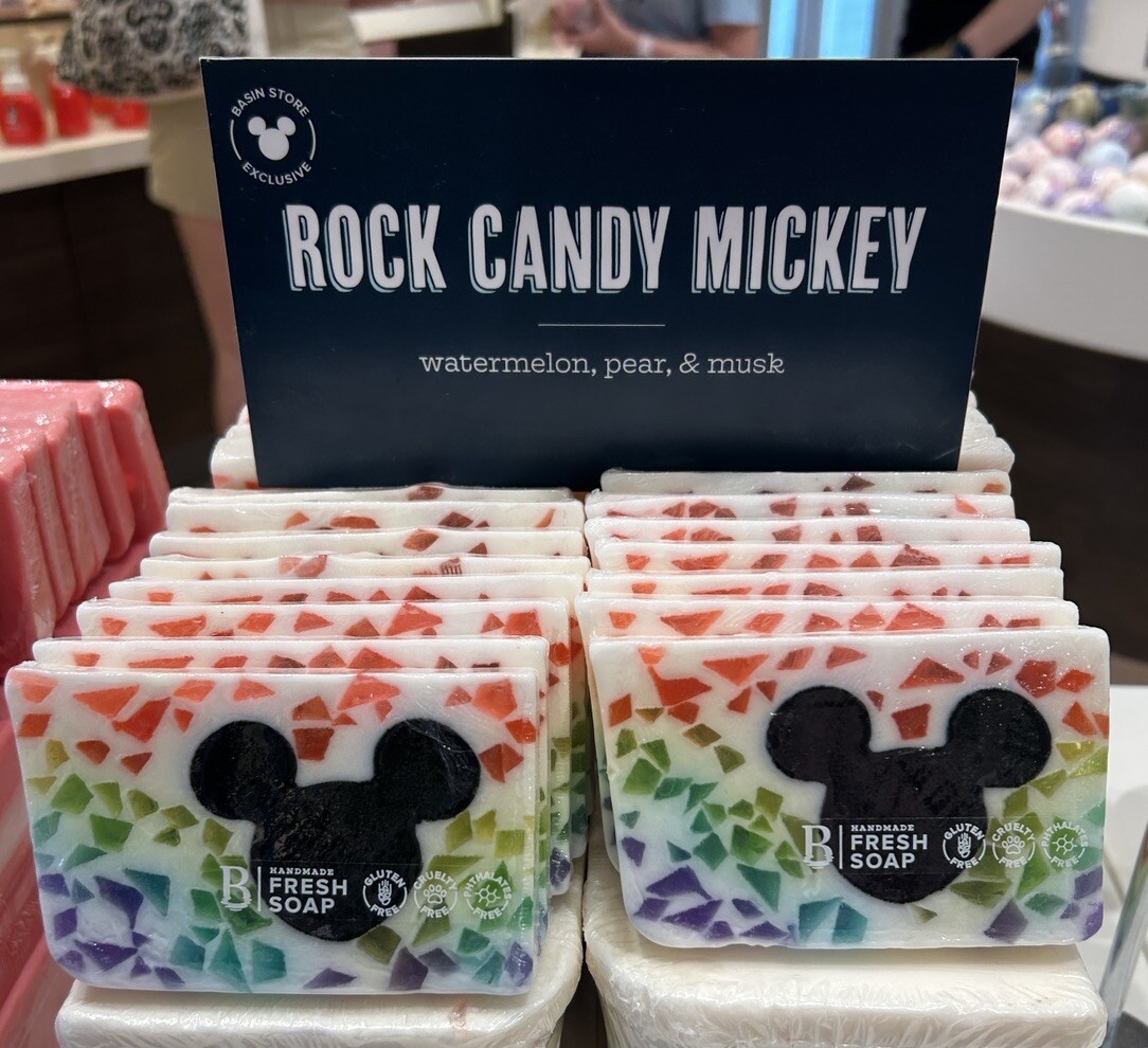 Disney Parks Basin Rock Candy Mickey Mouse Soap NEW SEALED 1 Bar ...