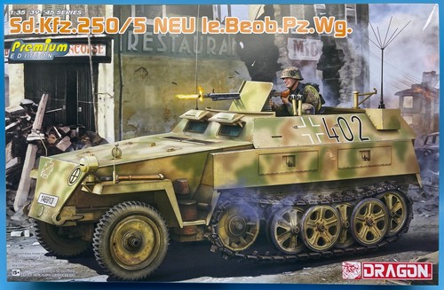 Dragon 1/35 6636 + 6088 Sd.Kfz.250/5 NEU le.Beob.Pz.Wg. [China Limited ...