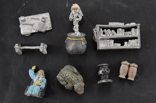 Vintage Wizard's Room Grenadier Dungeons & Dragons Figure Set #2009 ...