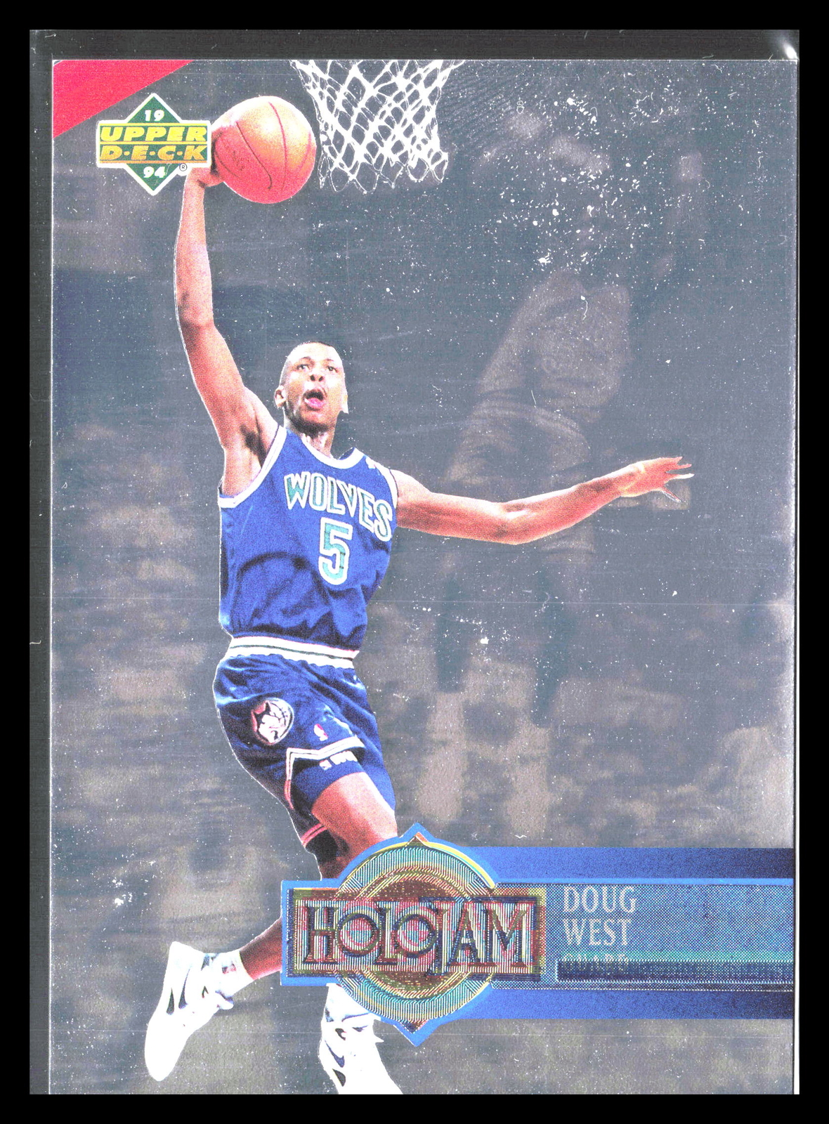 Doug West 1993 Upper Deck Holojams #H16 Minnesota Timberwolves | eBay
