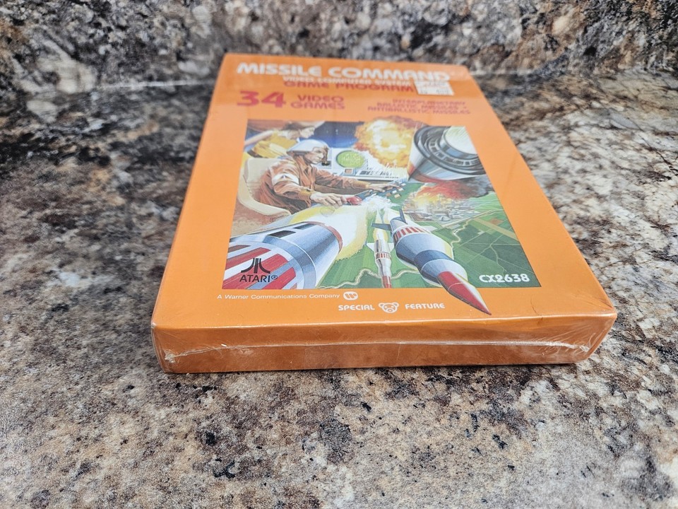 NEW SEALED Atari 2600 Missile Command 1980 CX2638 34 Games in 1 | eBay