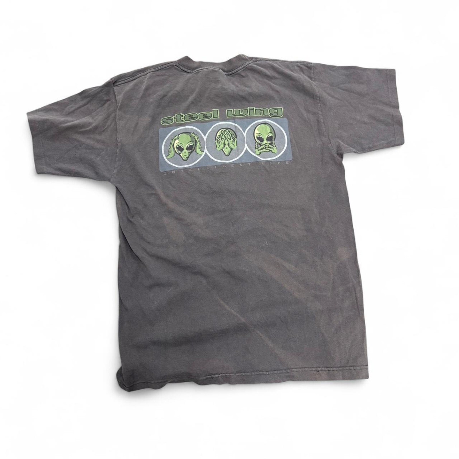 Vintage 90s alien t shirt workshop steel pulse x file… - Gem