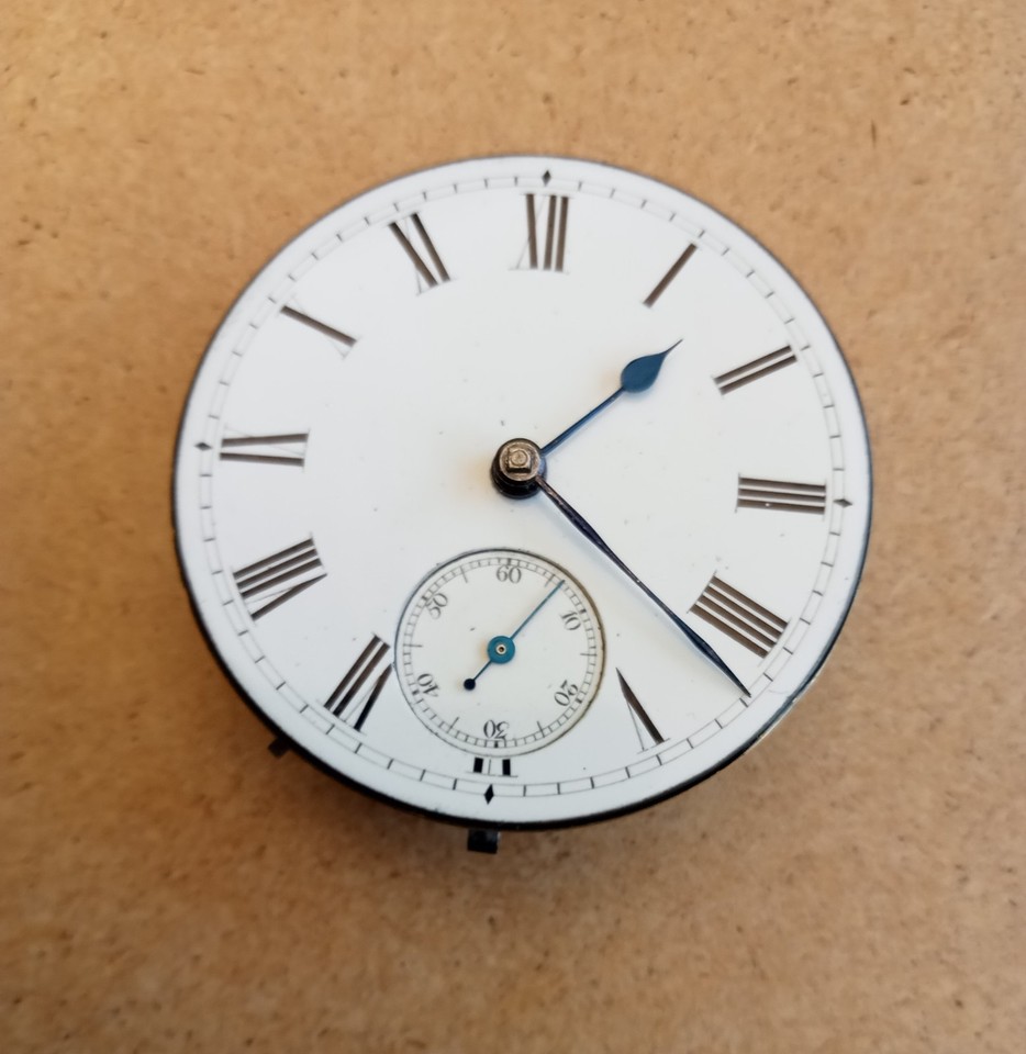 Key wind fusee pocket watch movement | eBay UK