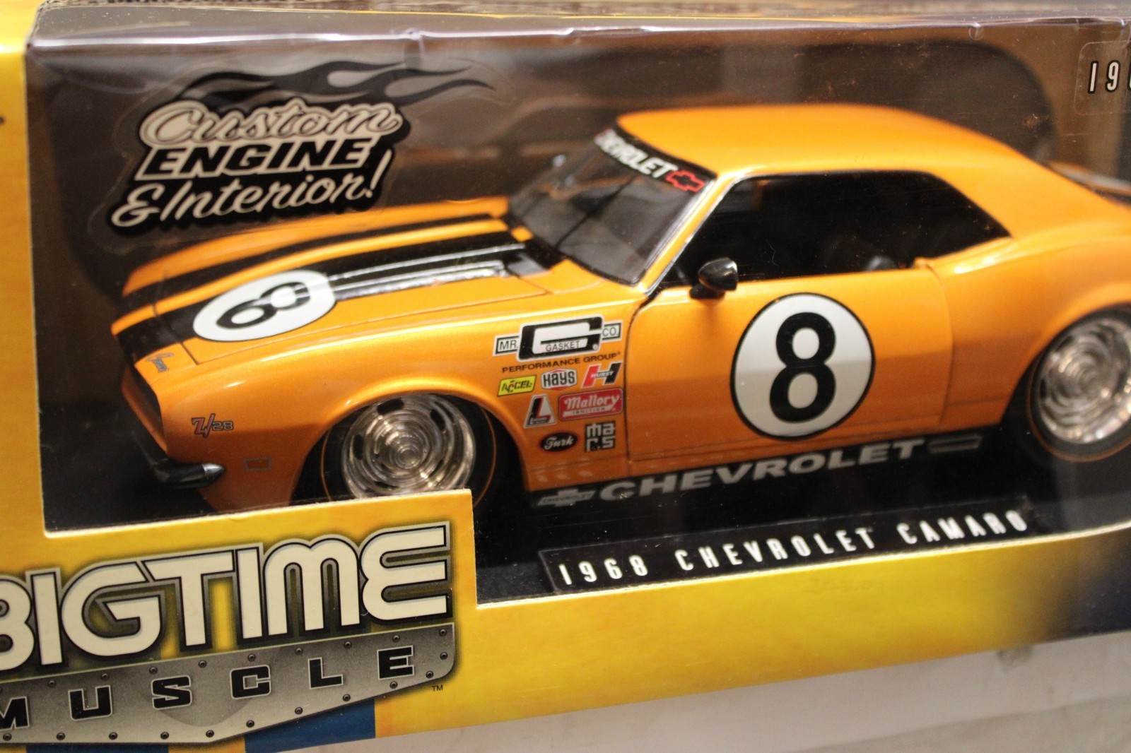 JADA TOYS DUB CITY BIG TIME MUSCLE SERIES 1/18 TH SCALE 1969 CHEVY ...