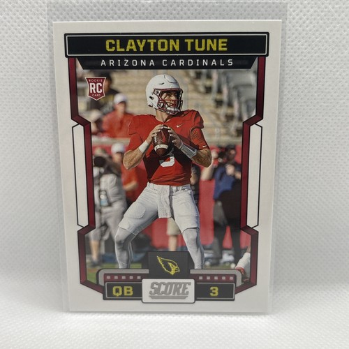2023 Panini Score Football #307 Clayton Tune (RC) - Rookie Arizona ...