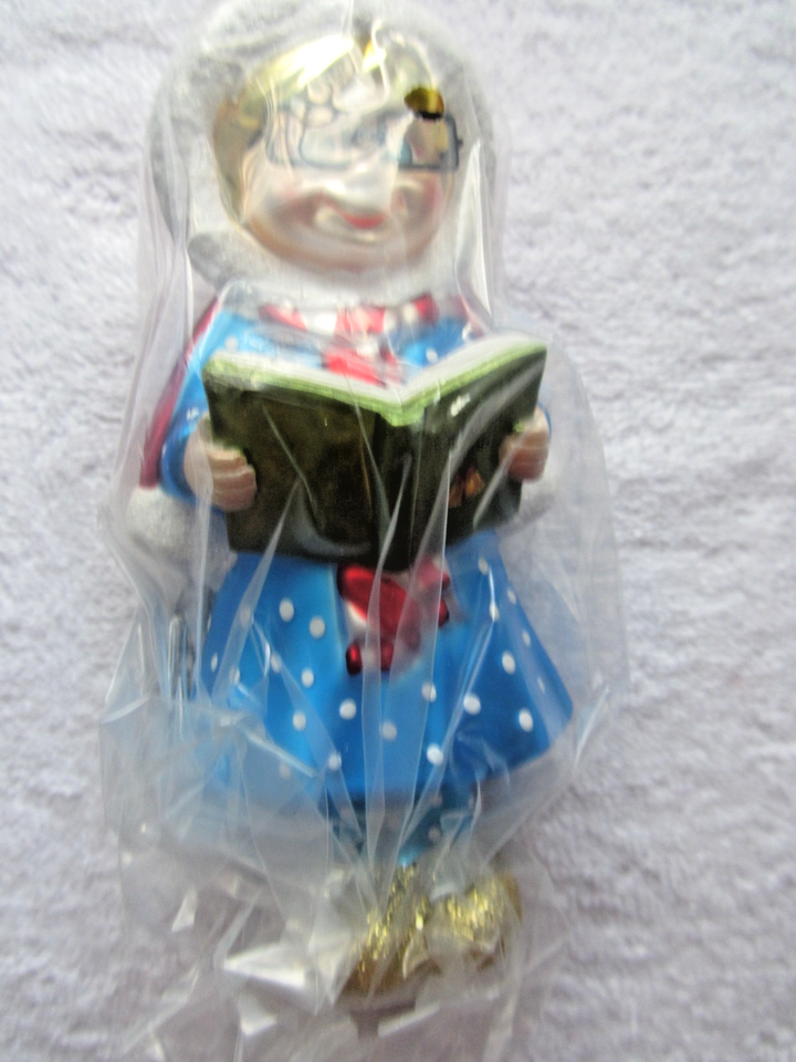 MRS. BEASLEY Cozy Carolers Glass Heirloom Christmas ORNAMENT Ashton ...