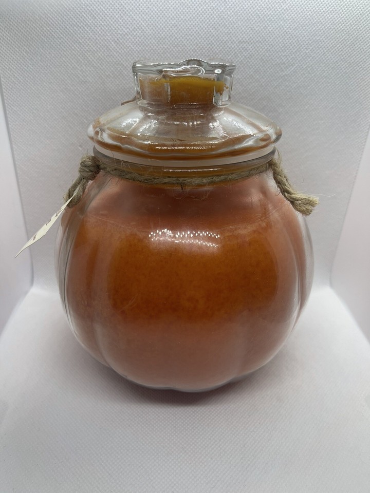 Harvest Of Autumn Scented Pumpkin Candle Jar by Bicknese & Bicknese ...