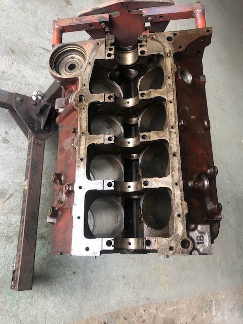 1967 Chev 327 engine block 3892657 H-20-6 Standard bore . | eBay