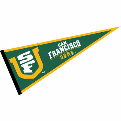 University of San Francisco Dons 12 in X 30 in College Pennant | eBay