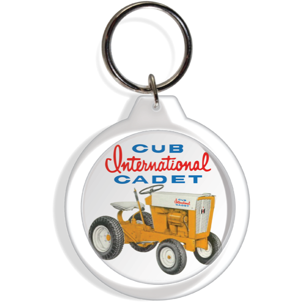 IH Cub Cadet Garden Farm Tractor Keychain Keyring Yard Lawn mower ...