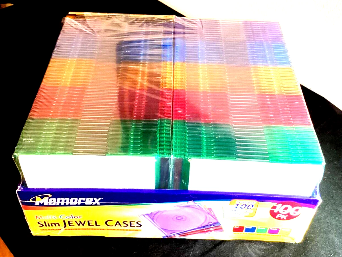 Slim Cd Cases 100 Pack