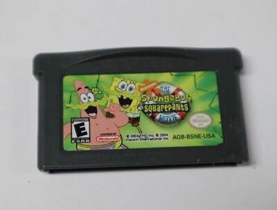 The Spongebob Squarepants Movie (GBA, 2004) Cart Only | eBay