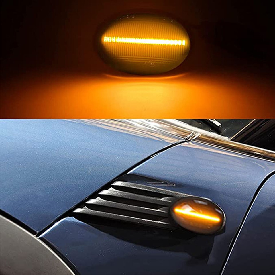 6pcs Front Rear LED Side Fender Marker Light For MINI Cooper R59 R58 ...