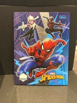 Marvel Spider-Man Calligraphy Notebook 12 stripes 40 sheets + Sticker ...