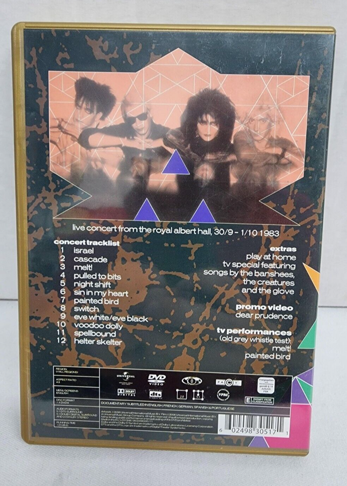 Siouxsie and the Banshees: Nocturne (DVD) 602498305171 | eBay