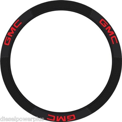 gmc chevy auto truck car pickup steering wheel cover leather grip ...