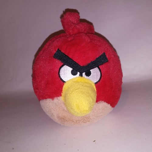 Angry Birds Commonwealth Red Collectors Stuffed Animal Plush Kids Toy ...