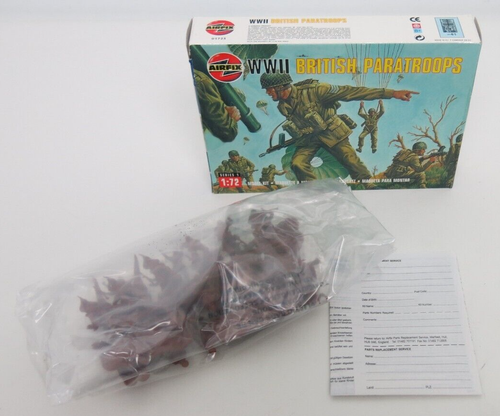 Airfix WWII British Paratroops 1:72 Series 1 01723 41 Pieces New Opened ...