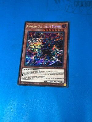 YUGIOH Secret Rare Vanquish Soul Heavy Borger MP24-EN140 1st Edition | eBay