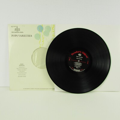 Pops Varieties Arthur Fiedler And The Boston Pops LP Vinyl Records ...