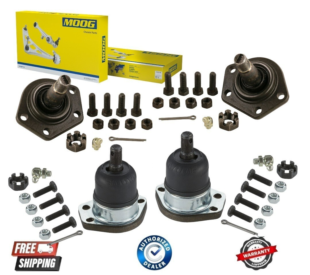 MOOG Front Upper Lower Ball Joint Suspension Kit Set 4pc S10 S15 Blazer ...