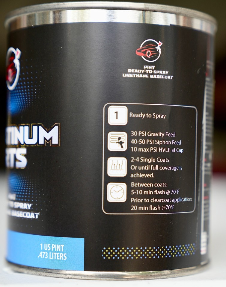 GM Chevy GMC Pint Ready To Spray Paint Codes Auto Basecoat PICK YOUR ...