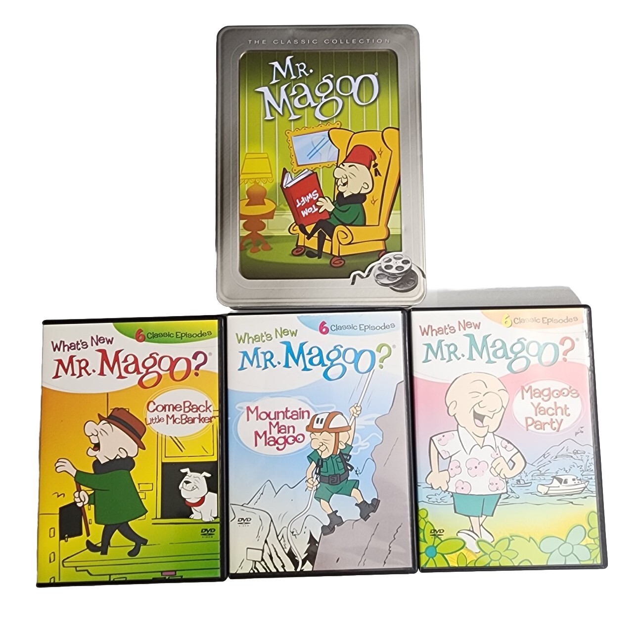 Mr. Magoo The Classic 3 DVD Collection Metal Box Set - 16 Episode ...