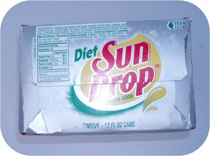 12 pack of DIET SUN DROP Cans cola pop drink SUNDROP Soda | eBay