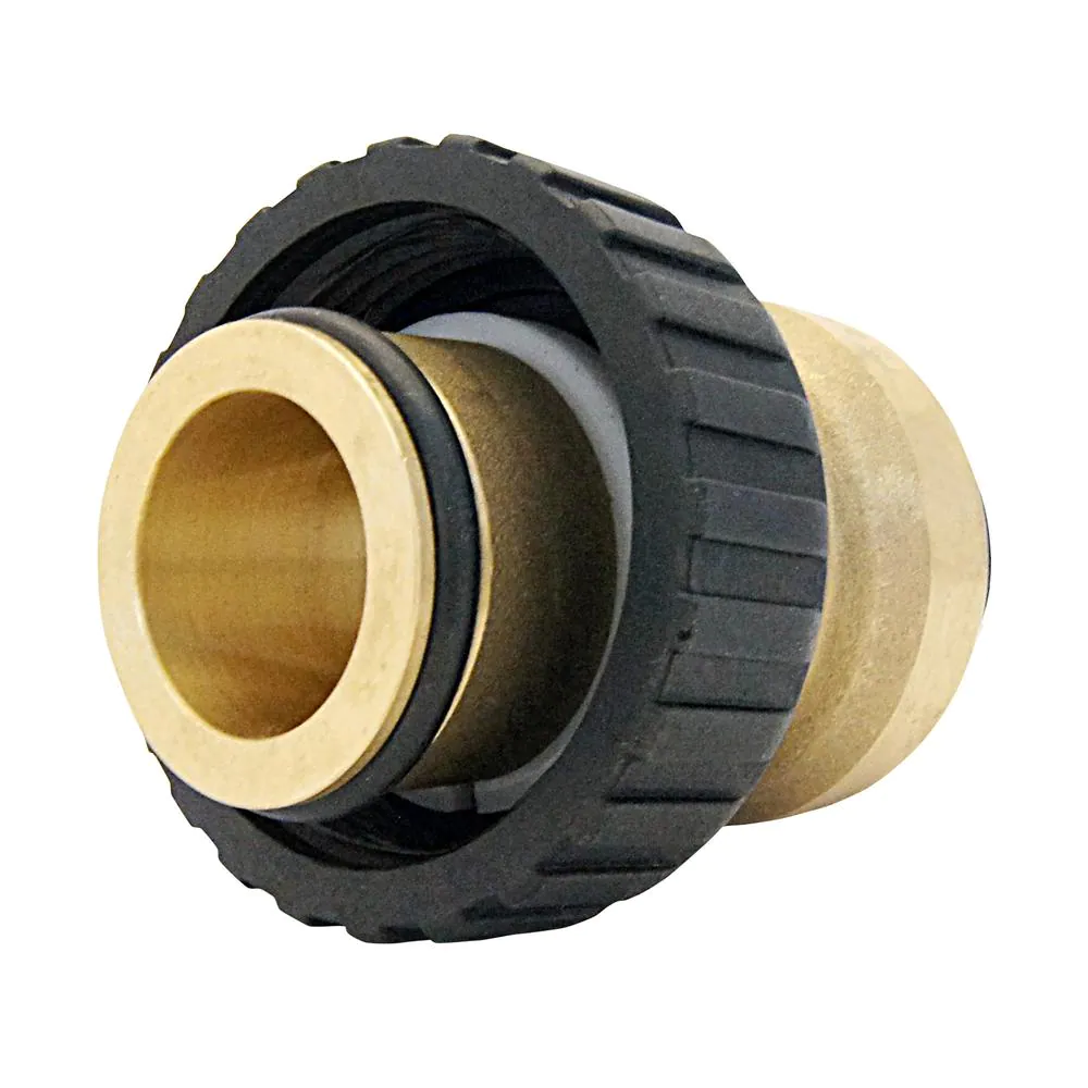 1 In. X 1 In. Brass Push-To-Connect X Clack Water Softener Adapter (2 ...