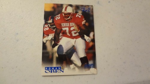 1996 SCORE BOARD # 336 ROMAN OBEN FOOTBALL CARD | eBay