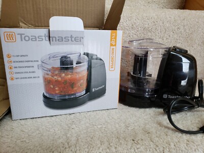 TOASTMASTER 1.5 CUP MINI CHOPPER TM-67MCKL NIB UPC REMOVED $25 | eBay
