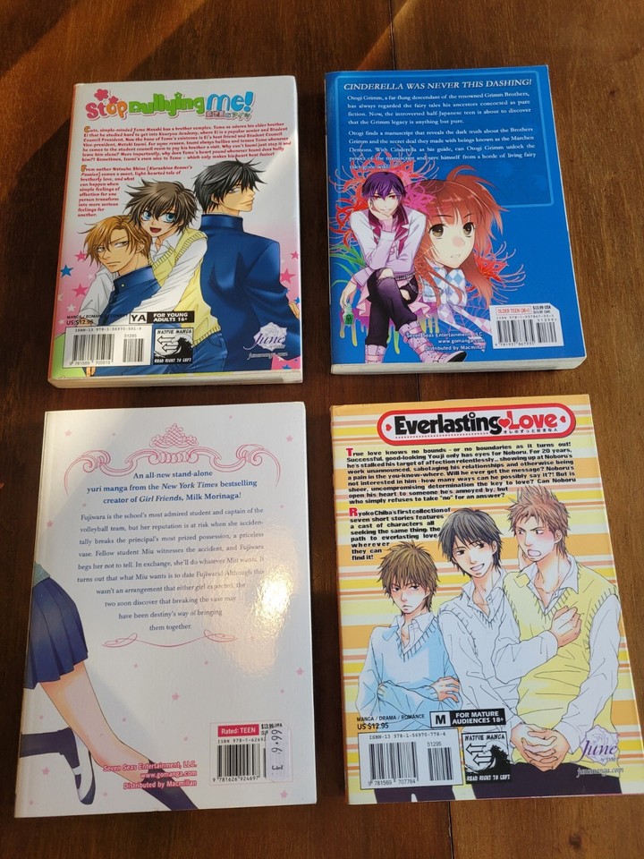 June Manga Bundle Everlasting Love Stop Bullying Me Dictatorial ...