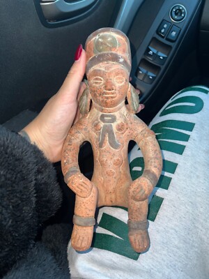 Mexico Aztec Look Hand Craft Terra Cotta Clay Pottery Figure Statue | eBay