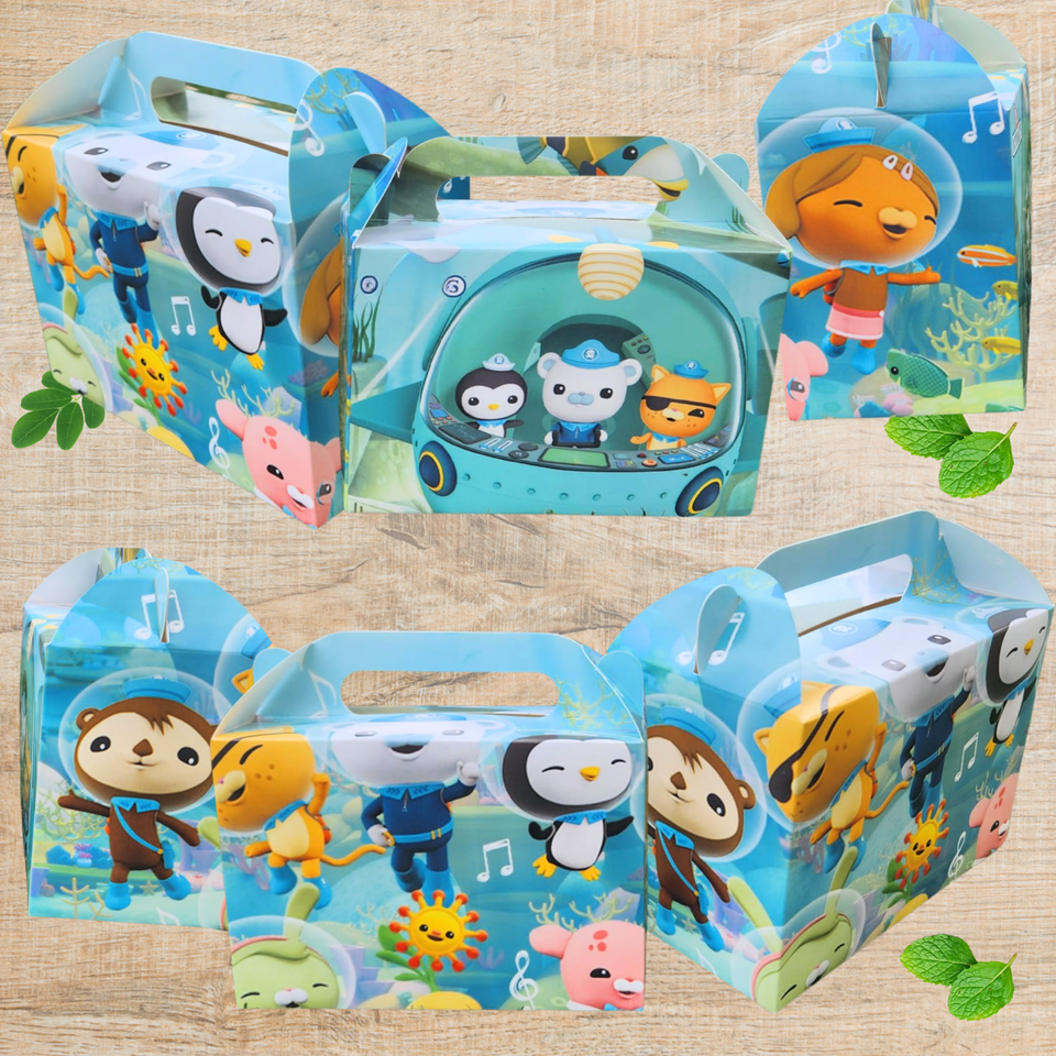 OCTONAUTS giftbox box birthday party supplies favor centerpiece ...