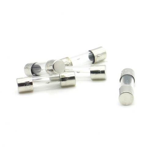 5x Fusibles verre 5x20mm Temporisé - T10A - 250v - 20fus018 ...