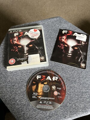 Fear 3 Playstation PS3 Video Game Manual PAL F.E.A.R. | eBay
