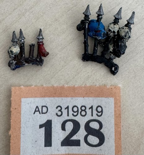 Games Workshop Warhammer 40k Chaos Space Marines Trophy Racks Pair ...