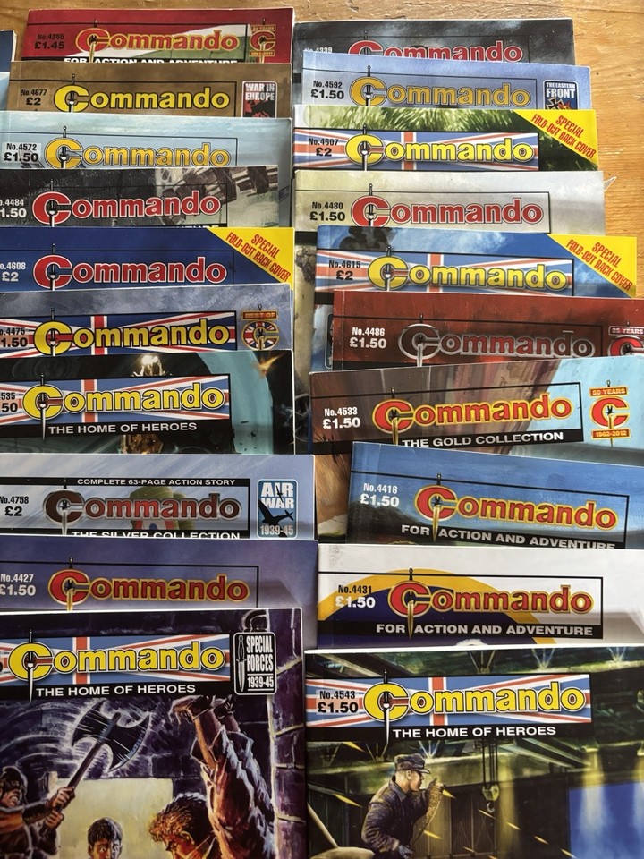 30 COMMANDO WAR COMICS 6 | eBay UK