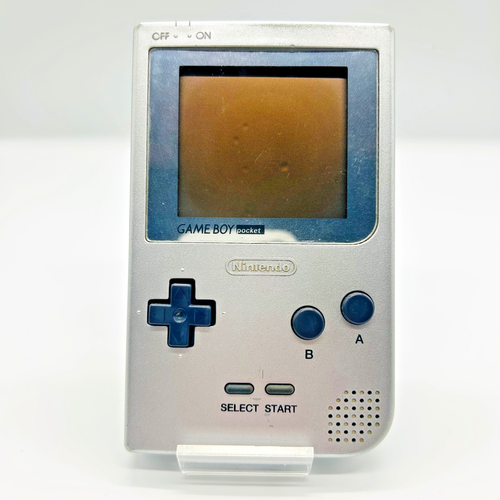 Game Boy Pocket Console (MGB-001 / Silver) GameBoy from JP Tested〔LCD ...