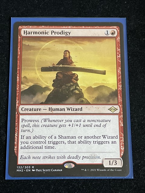 MTG Harmonic Prodigy Modern Horizons 2 132/303 Regular Rare for sale ...