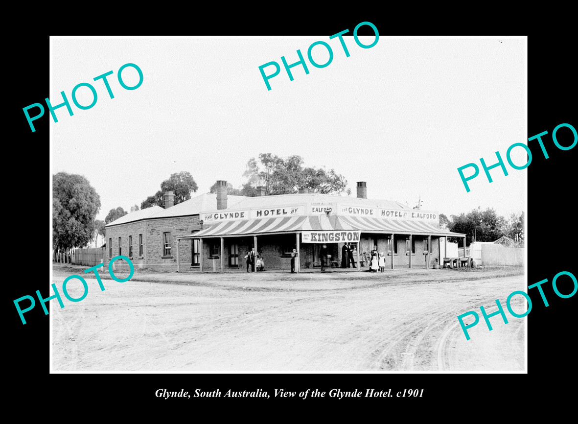 OLD POSTCARD SIZE PHOTO GLYNDE SOUTH AUSTRALIA VIEW OF THE GLYNDE HOTEL ...