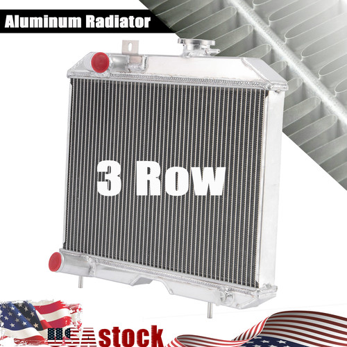 Aluminum 3 Row Radiator For Jeep Willys MB/CJ-2A/M38/Ford GPW 1941-1952 ...