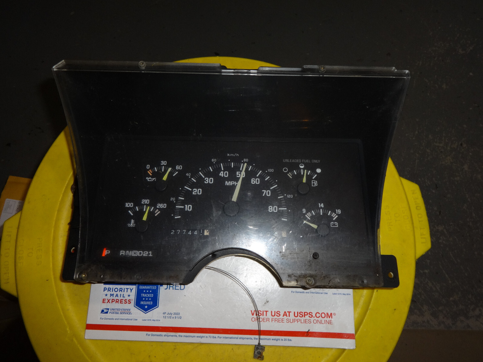 🔧 1992 C1500 SPEEDOMETER DISPLAY INSTRUMENT CLUSTER GAUGES PANEL ...