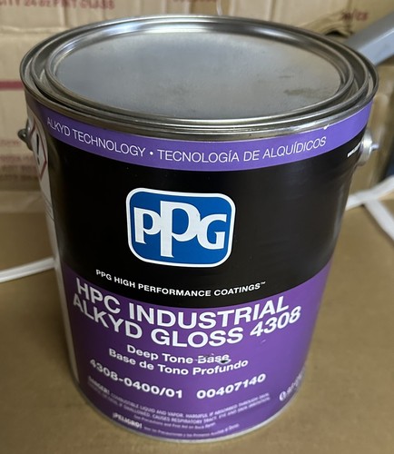 DEEP TONE BASE PPG HPC Industrial Alkyd Gloss 4308 4308-0400/01 0.93 ...