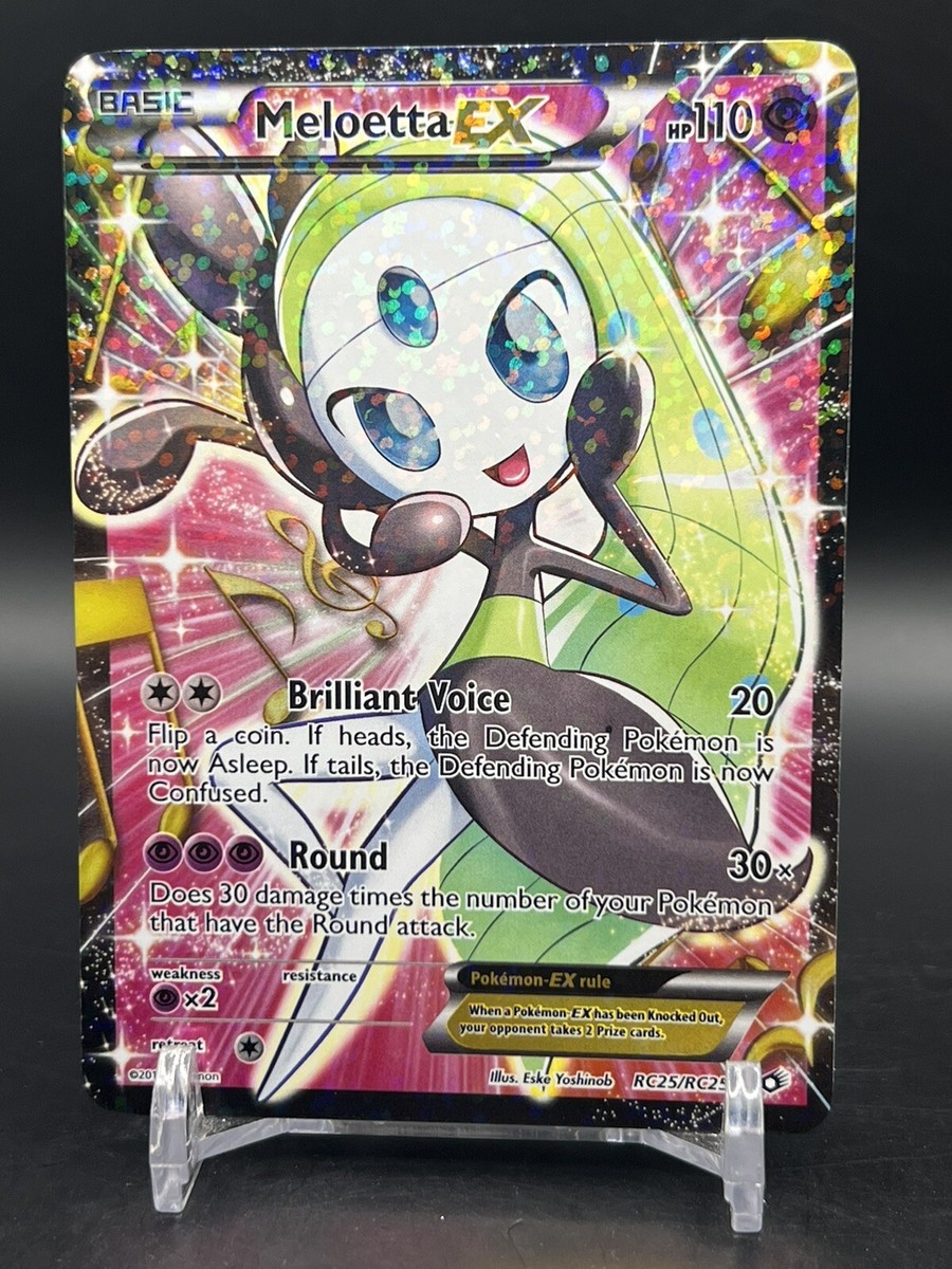 Meloetta Ex Card English