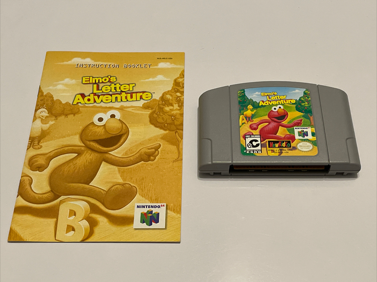 Elmo's Letter Adventure Nintendo 64 - Prix - Photo - Présentation
