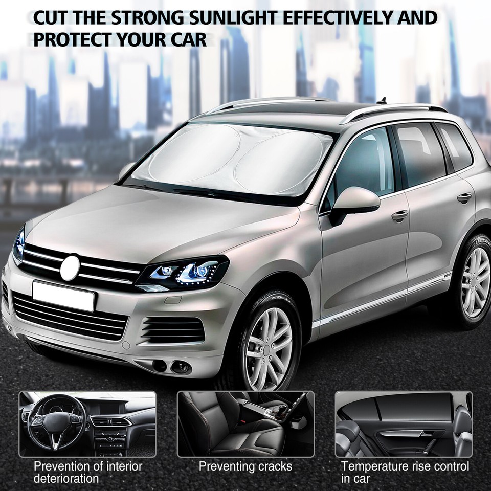 Sunscreen Windshield Sun Shade Fit For Toyota Car Front Window Sun ...