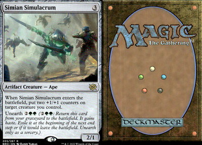 MTG Simian Simulacrum 205/287 BRO | eBay