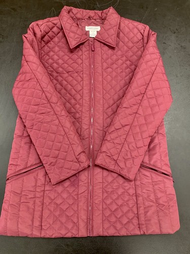 BRAND NEW County Store Raspberry Quilted Jacket | eBay